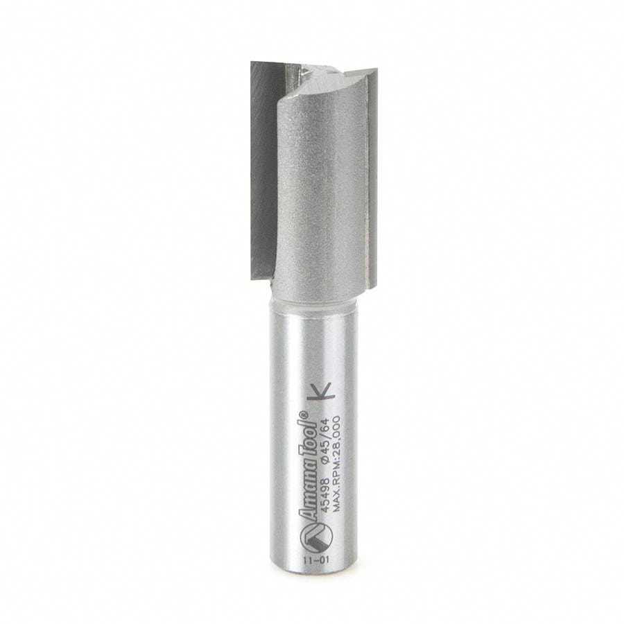 Straight Plunge Metric Router Bit | 2 Flute | 18mm Dia x 1 1⁄4 x 1⁄2 ...