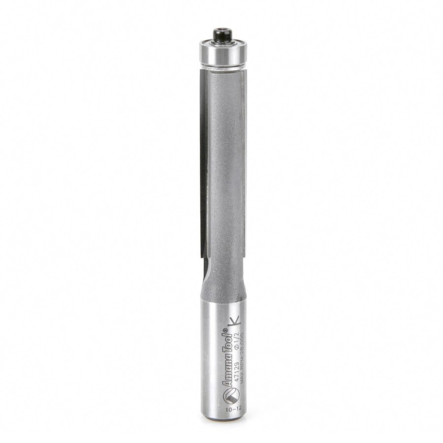 Dynabit Laminate Trim Router Bit | 1⁄2 Dia x 2" x 1⁄2 Shank | 47129 ...