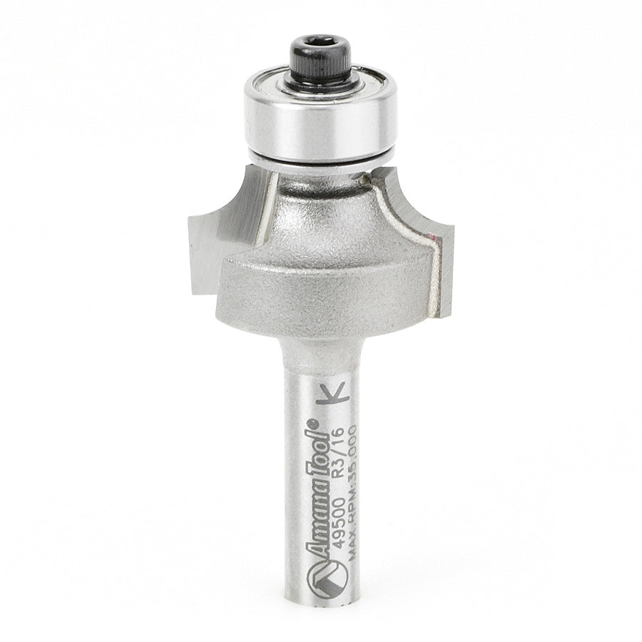Carbide Tipped Corner Rounding Router Bit | 2 Flute – Cabinetmaker ...