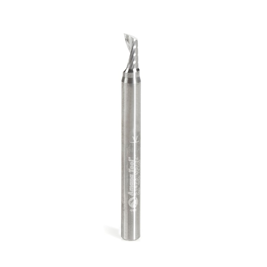Aluminum Spiral 'O' Flute Up-Cut CNC Router Bit | 5⁄32 Dia x 5⁄16 x 3 ...