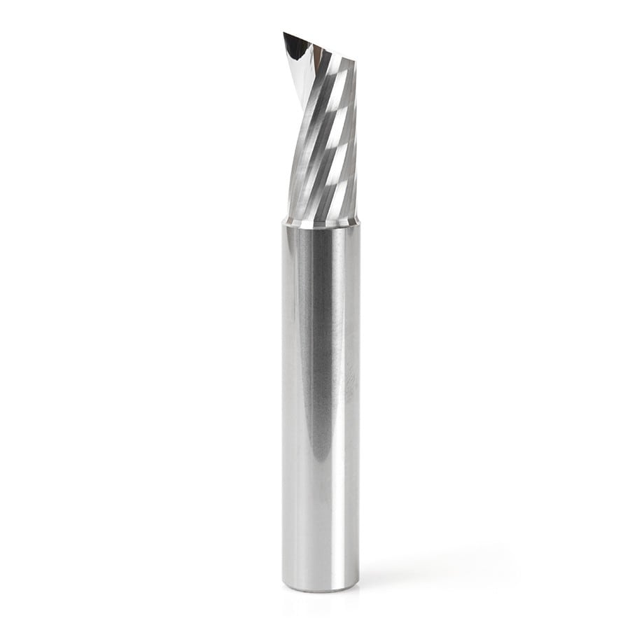 Aluminum Spiral 'O' Flute Up-Cut CNC Router Bit | 1⁄2 Dia x 1 1⁄8 x 1 ...