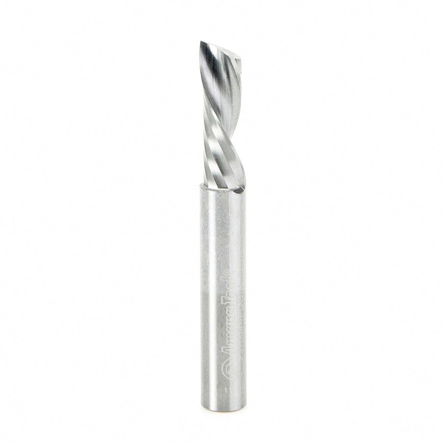 Plastic Cutting Spiral 'O' Flute Router Bit | 1⁄4 Dia x 3⁄4 x 1⁄4" Sha ...