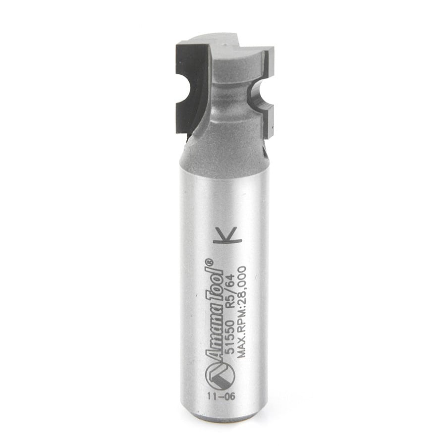 Bullnose Router Bit | 5⁄64 Radius x 17⁄32 Dia x 1⁄2 x 1⁄2"Shank | 5155 ...