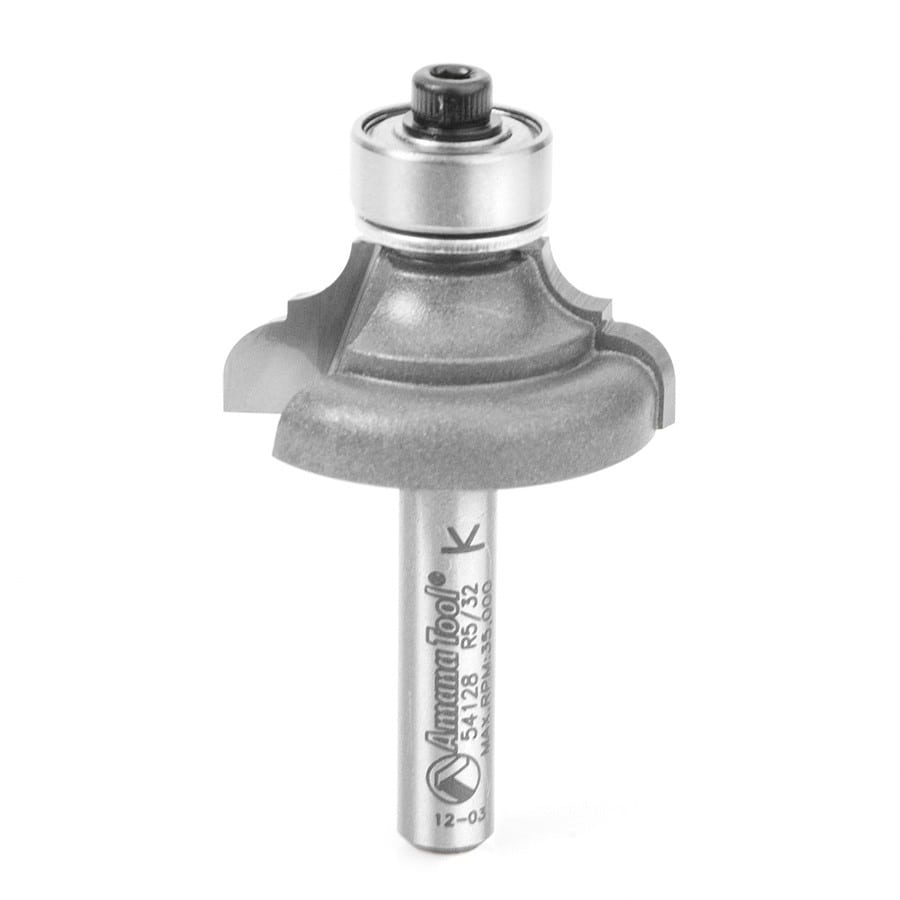 Classical Cove & Bead Router Bit | 5⁄32 x 5⁄32 Radius x 1 1⁄8 Dia x 1 ...