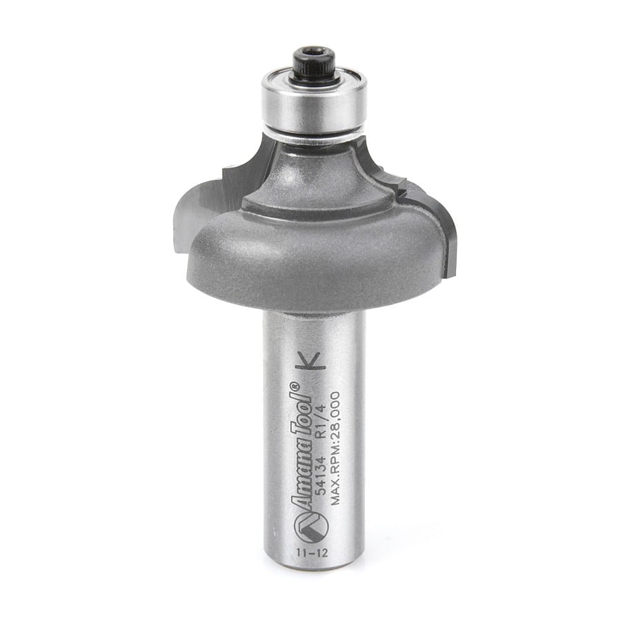 Classical Cove & Bead Router Bit | 1⁄4 x 3⁄16 Radius x 1 3⁄8 Dia x 11 ...
