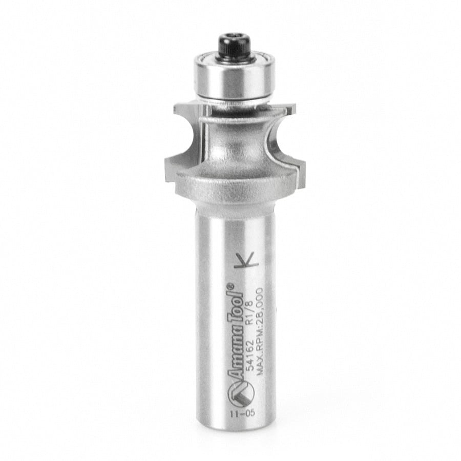 Corner Beading Router Bit | 1⁄8 Radius x 7⁄8 Dia x 9⁄16 x 1⁄2"Shank ...