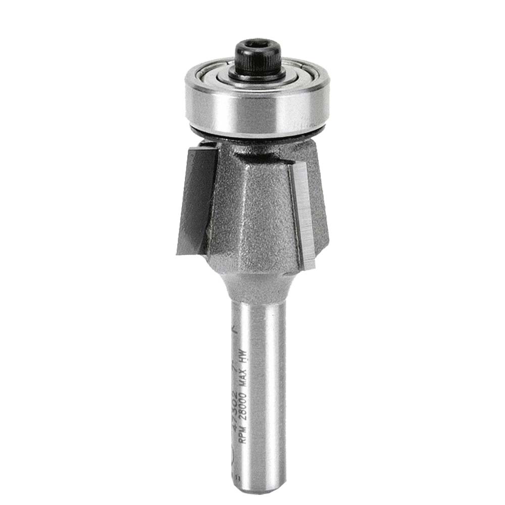 Bevel Trim Router Bit | 7°x 3⁄4 Dia x 7⁄16 x 1⁄4" Shank with BB 3 Flut ...