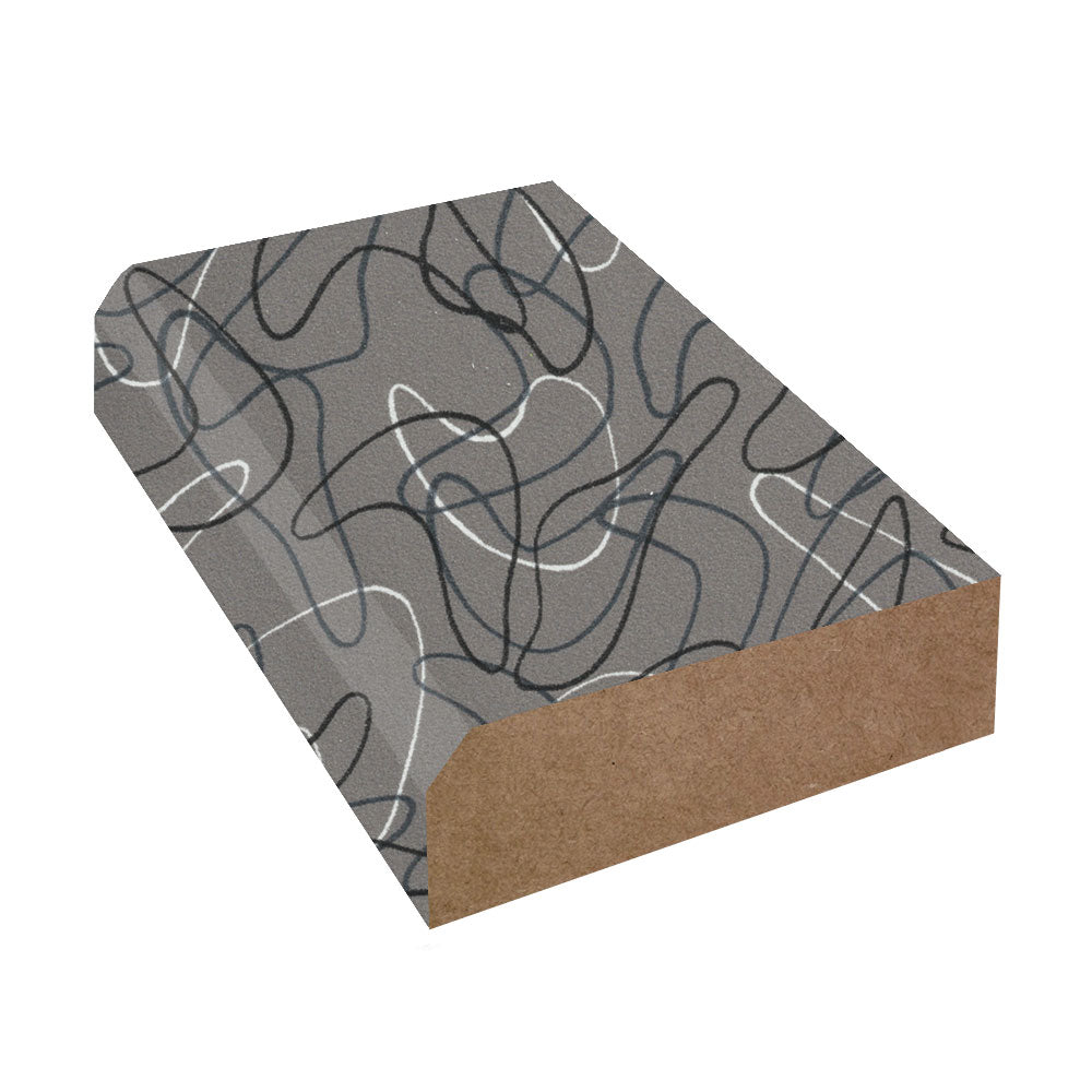 Charcoal Boomerang - 6942 - Formica Laminate Decorative Edges by Deco ...