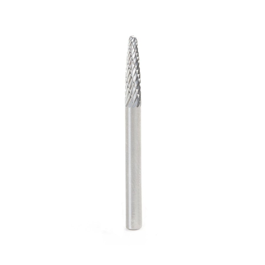 SF Burrs Tree Double Cut Burr Bit | 1⁄8 Dia x 1⁄2 x 1⁄8 Shank | BURS-1 ...