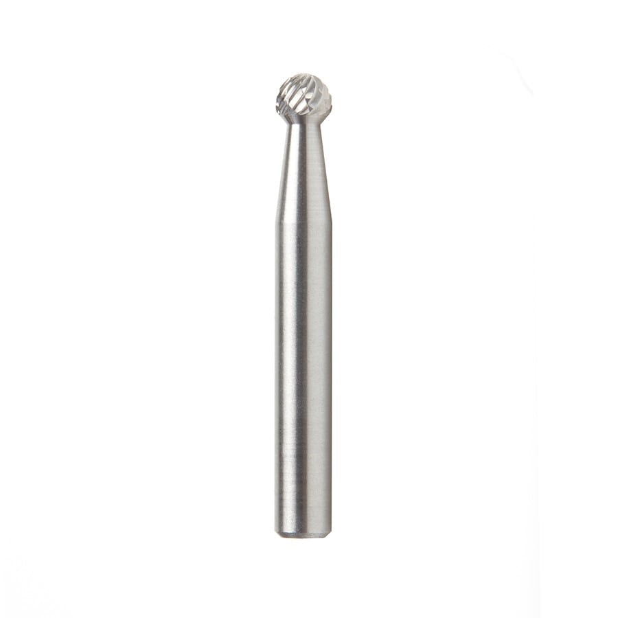 SD Burrs Ball Double Cut Burr Bit | 1⁄4 Dia x 7⁄32 x 1⁄4 Shank | BURS ...