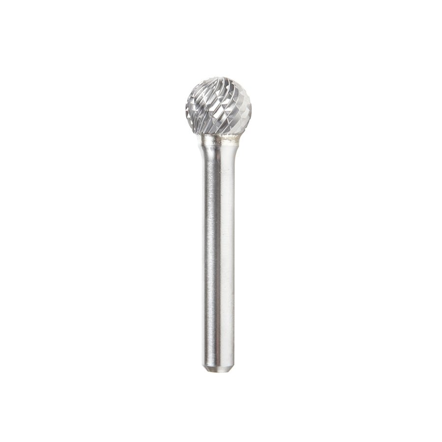 SD Burrs Ball Double Cut Burr Bit | 1⁄2 Dia x 7⁄16 x 1⁄4 Shank | BURS ...