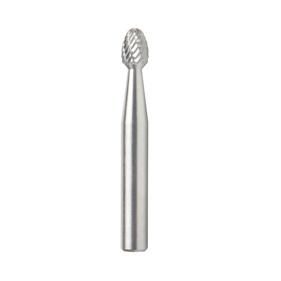 SE Burrs Oval Double Cut Burr Bit | 1⁄4 Dia x 3⁄8 x 1⁄4 Shank | BURS-1 ...