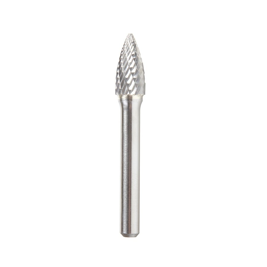 SG Burrs Pointed Tree Double Cut Burr Bit | 3⁄8 Dia x 3⁄4 x 1⁄4 | BURS ...