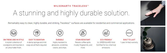 Midnight Velvet - 15506 - Wilsonart Traceless Laminate Sheets ...